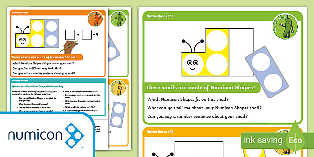 Number Bonds Of 5 Chilli Challenges Numicon Shape Snails number-bonds-of-5-chilli-challenges-numicon-shape-snails